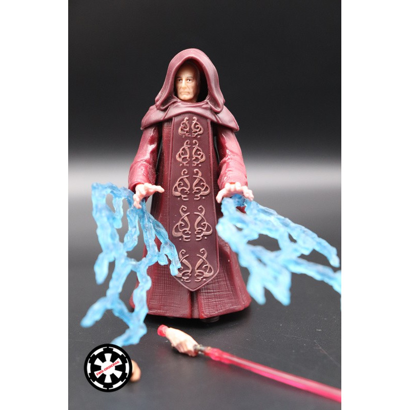 Palpatine (Darth Sidious) With glowing Force Lightning Star Wars ...